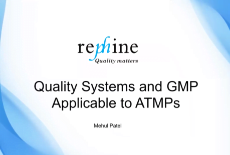 Quality, Safety and GMP for Advanced Therapy Medicinal Product (ATMPs ...