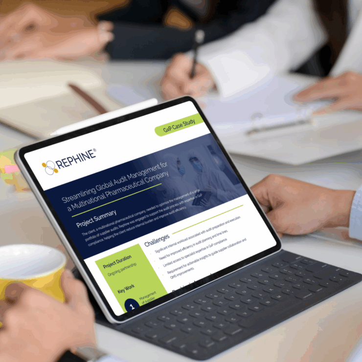 Global Audit Management for Pharma Company - Rephine